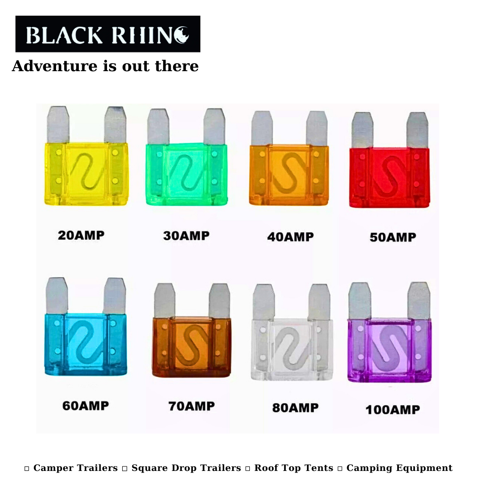 Maxi Blade Fuse Assortment | MAX Fuse 20A, 30A, 40A, 50A, 60A, 70A, 80A ...