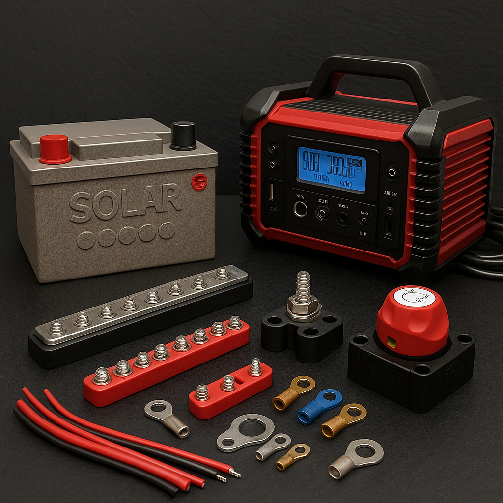 Εξοπλισμός 12V/24V για ηλεκτρολογική εγκατάσταση Black Rhino Cyprus